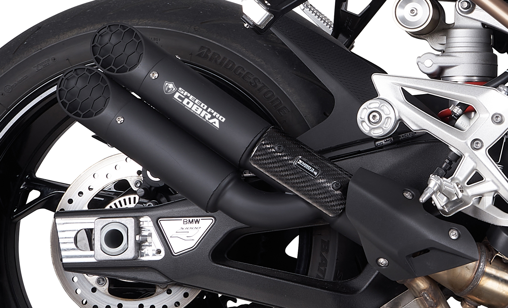 SPEEDPRO COBRA Ultraforce / Hypershots Slip-on – BMW S 1000 R