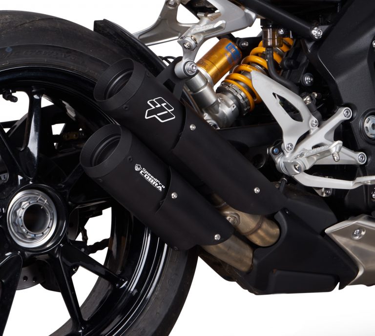 SPEEDPRO COBRA SPX BlackSeries Slip-on Triumph Speed Triple 1200 RS/RR