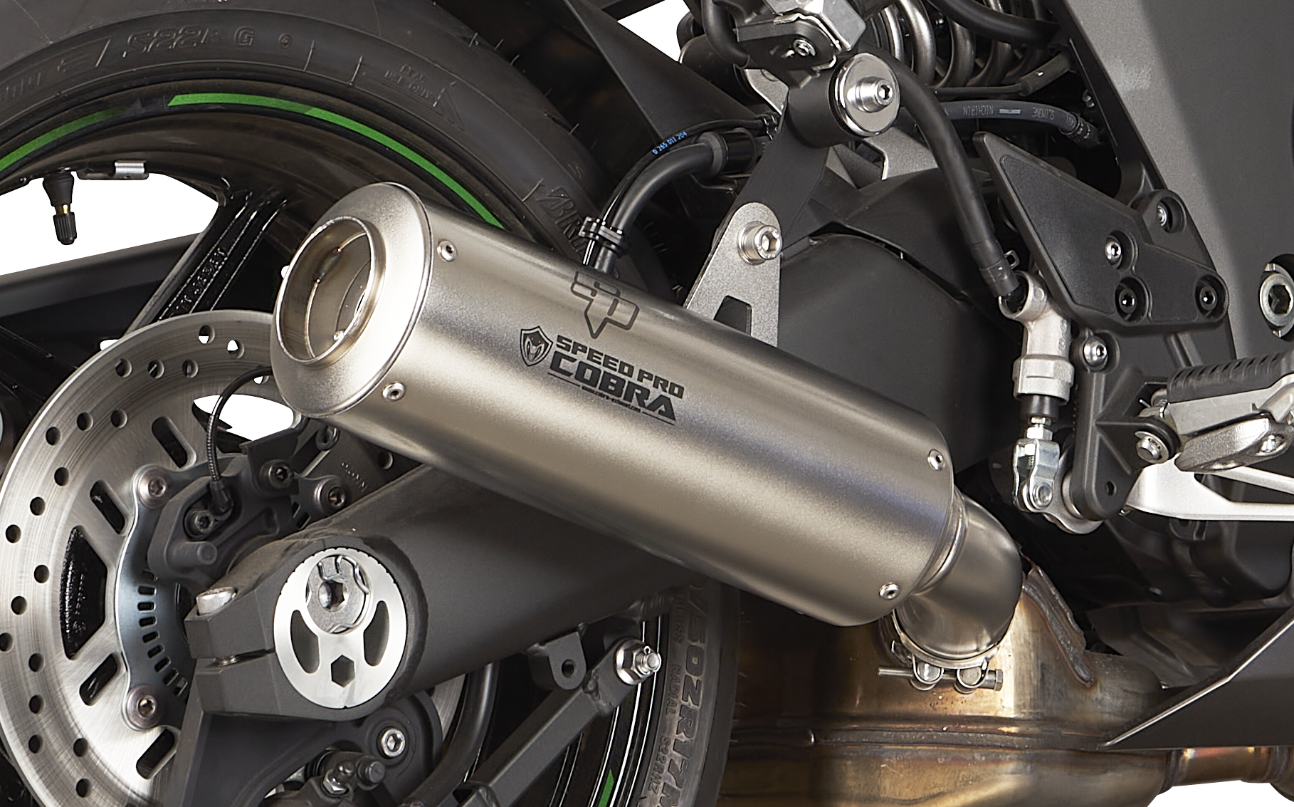 SPEEDPRO COBRA SP1 Touring Series Slip-on Kawasaki Ninja 1000 SX ...