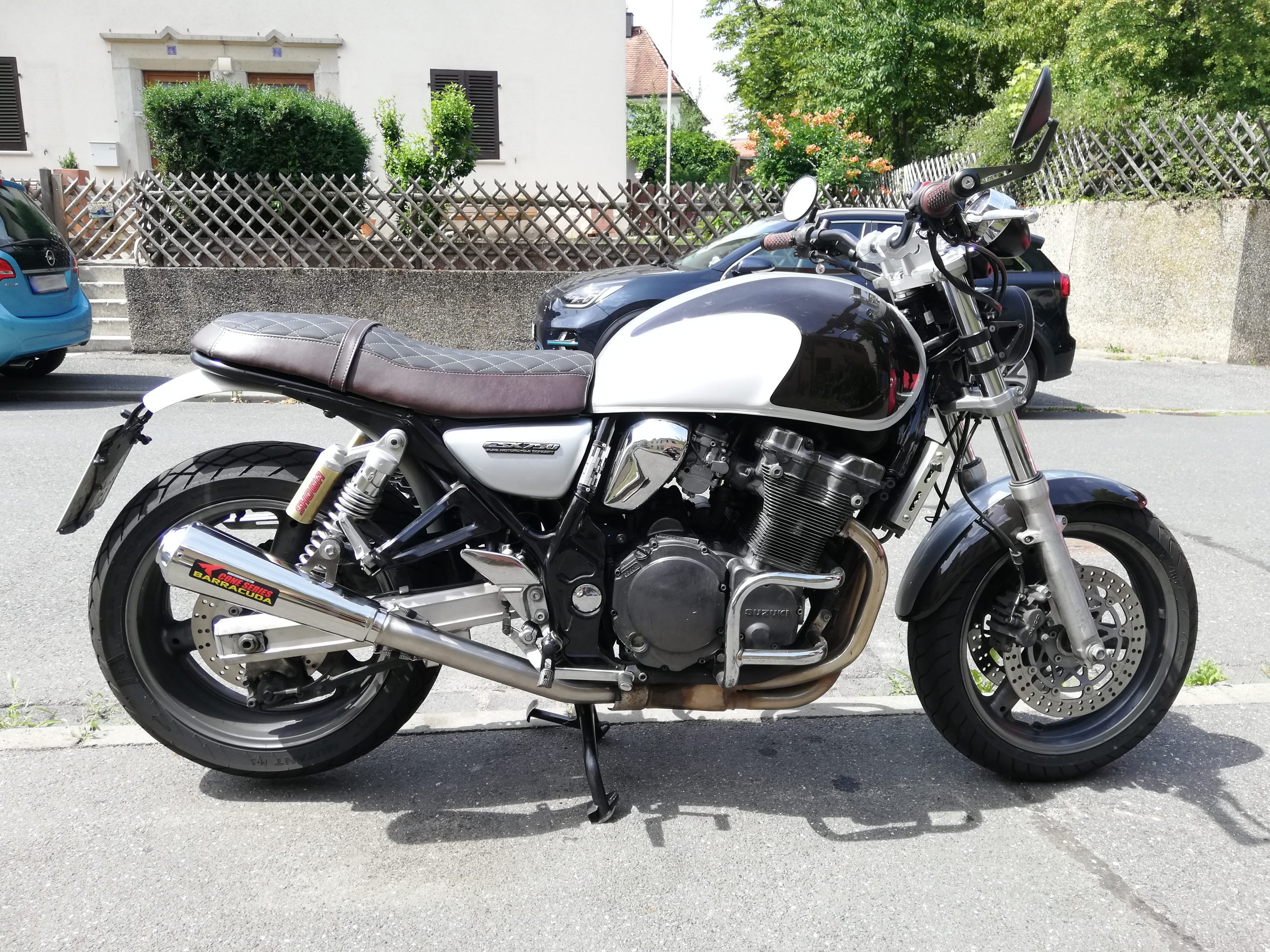 Barracuda GP1 Cone Series Suzuki GSX750 Inazuma Slipon mit ABE / ECE